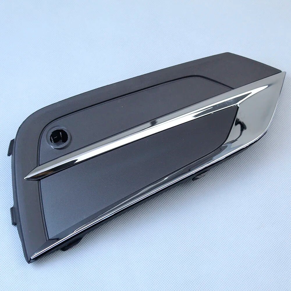 Для Volvo XC60 MK2 2018 2019 2020 2021 передний бампер хромированная отделка крышка противотуманная фара рамка панель Крышка левая/правая 31694538 31694539 RH