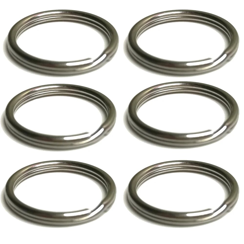 Кольцо для дайвинга из нержавеющей стали 316 6PC Round 30MM