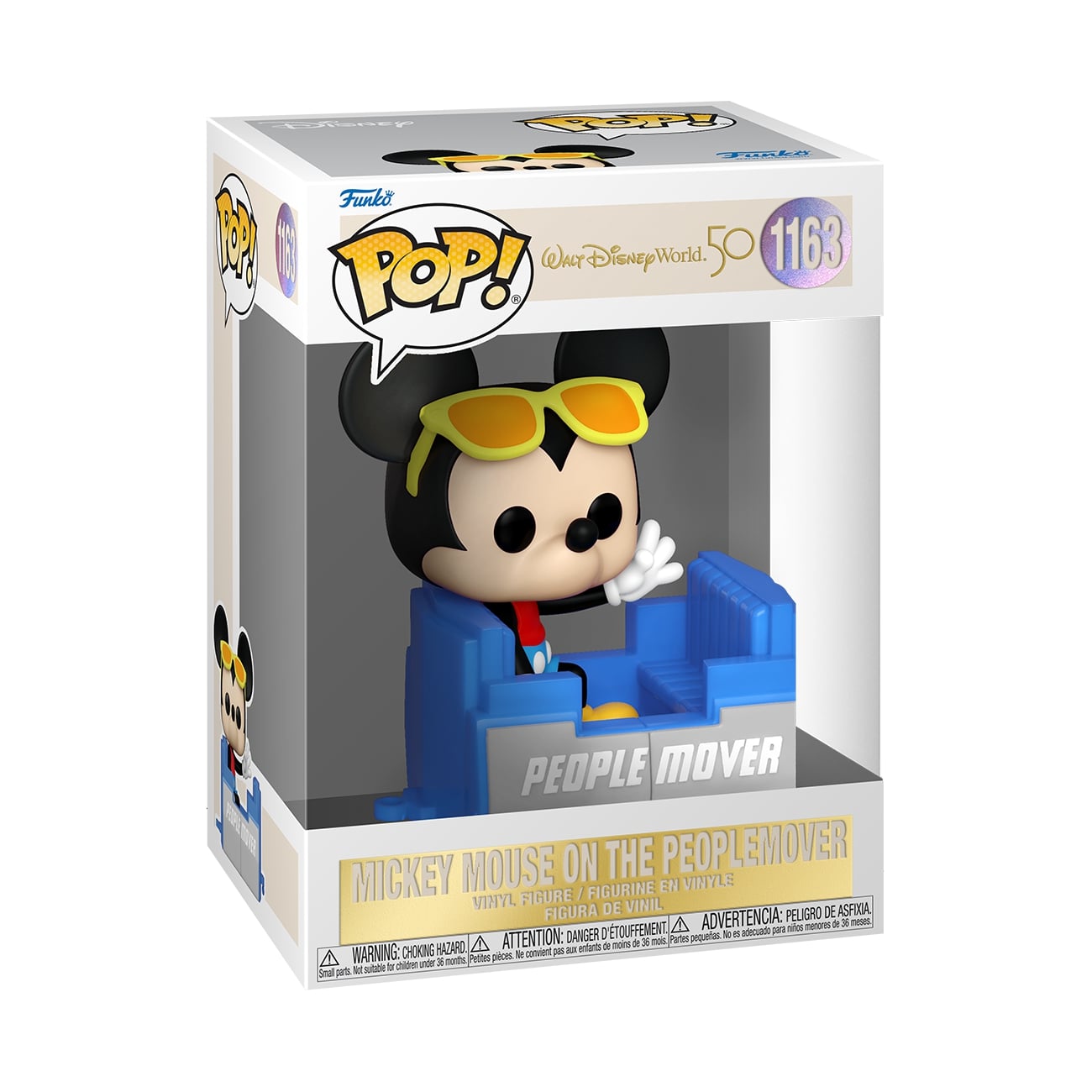 Фигурка Funko POP! Walt Disney World 50th Anniversary: People Mover Mickey (1163) 59507