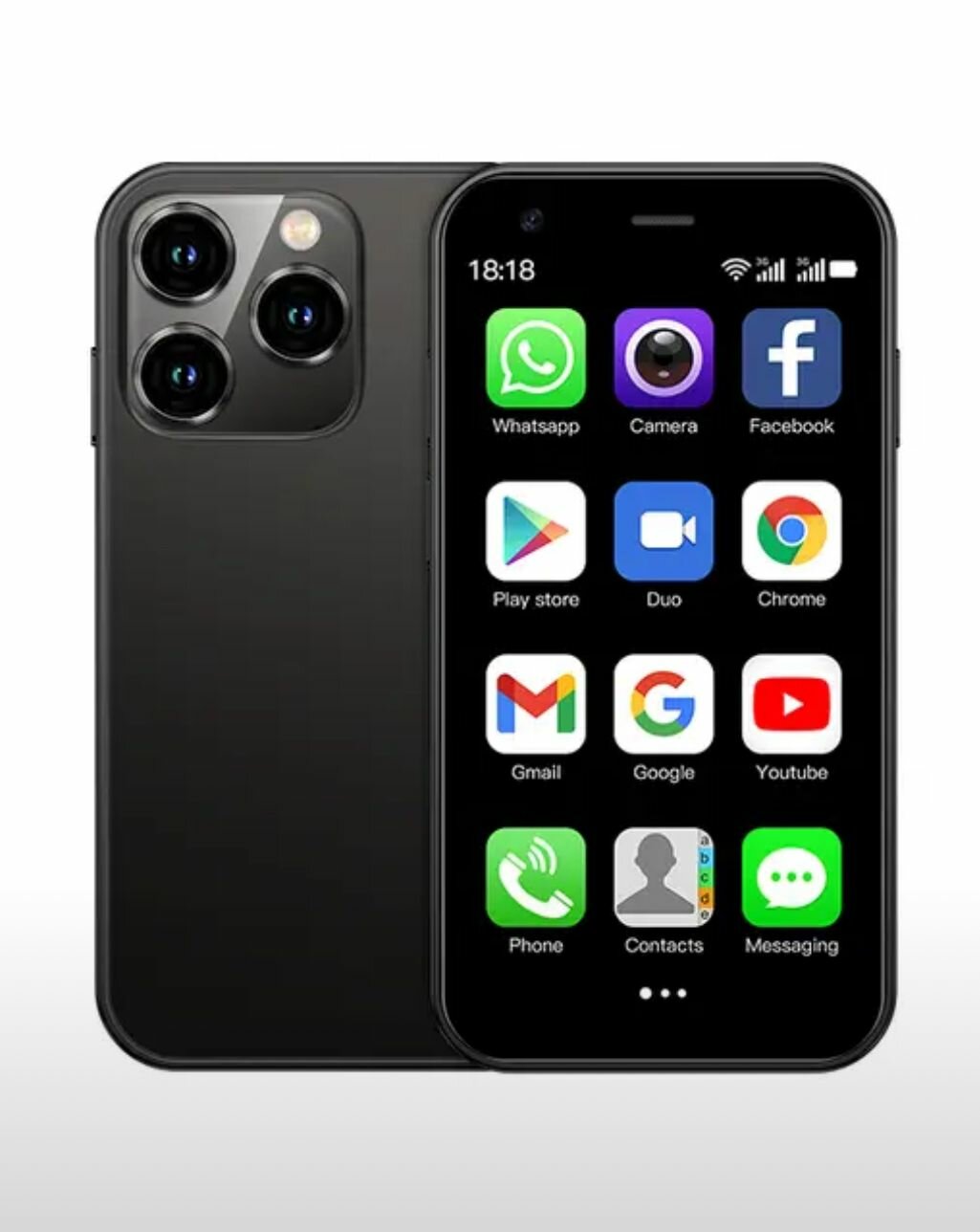 Мини-смартфон Soyes XS16, 4G, две SIM-карты, супер мини-смартфон, память 3ГБ+64 ГБ (поддерживает русский язык)