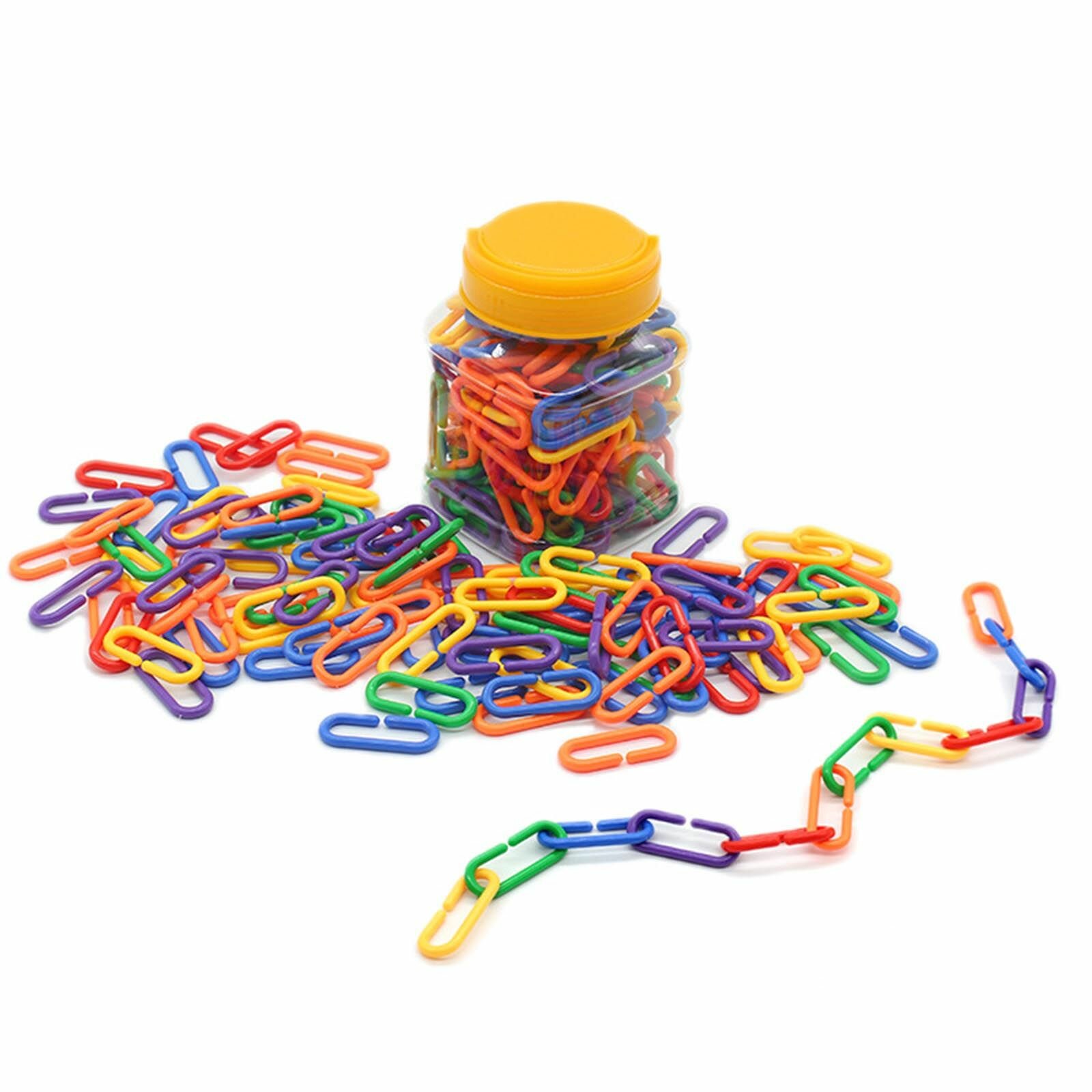 Геометрическая цепочка-головоломка, набор обучающих блоков, развивающая игрушка для детей, сортировка цветов, развитие воображения, подарок малышей