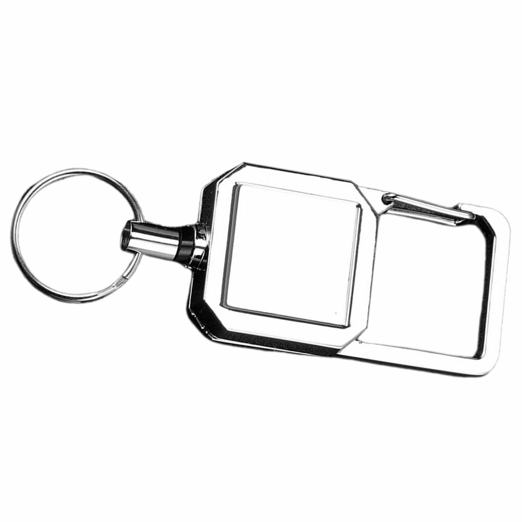 Прочие аксессуары для альпинизма, Прямоугольный выдвижной карабин для скалолазания - серебряный