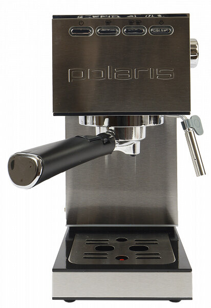 Кофеварка эспрессо Polaris PCM1542E Adore нержавеющая сталь Давление помпы 15 бар Мощность: 1350 В