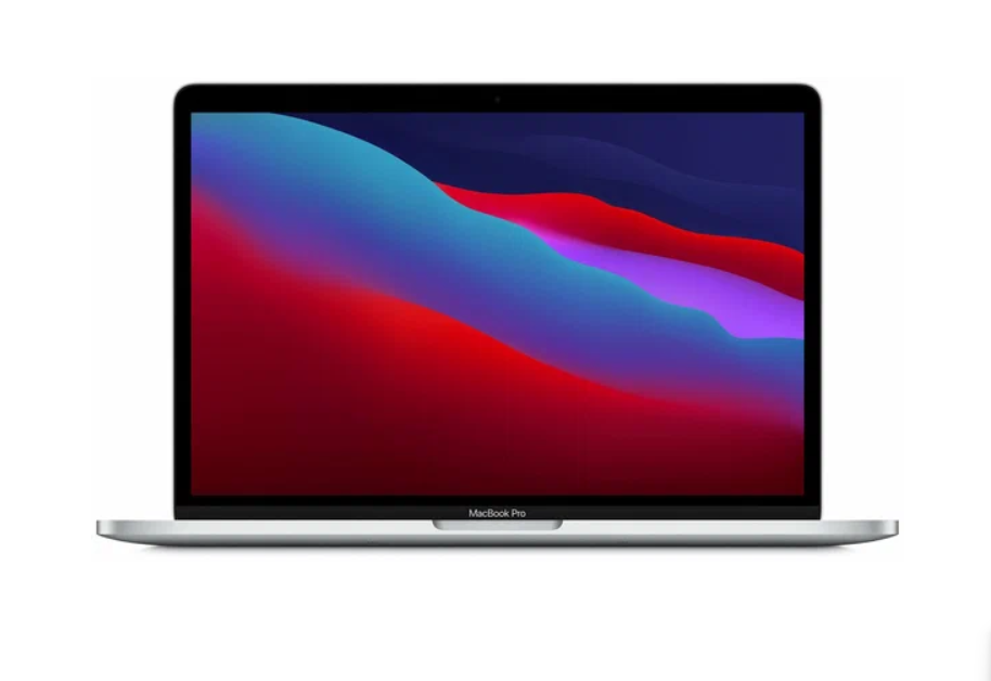 13.3" Ноутбук Apple MacBook Pro 2020, Apple M1 3.2 ГГц, RAM 8 ГБ, SSD 256 ГБ, Apple graphics 8-core,MacOS,серебристый