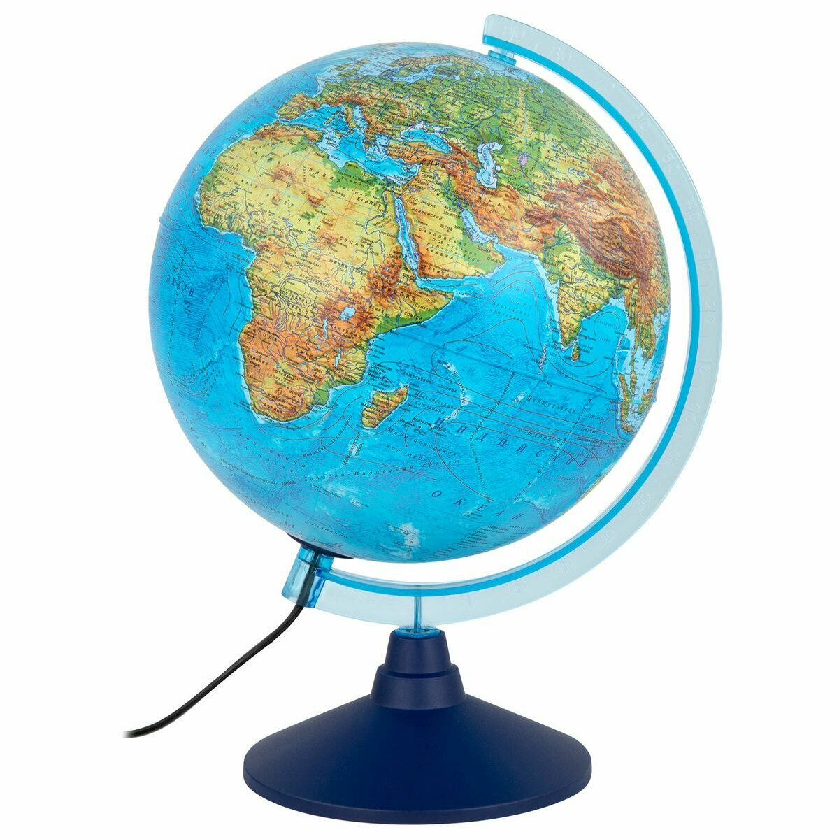 Глобус физико-политический Globen d=250мм, интерактивный с подсветкой (INT12500284), 4шт.