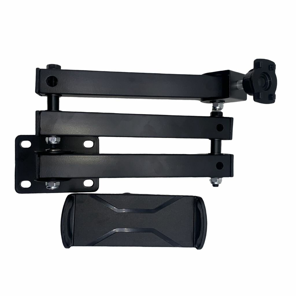 Настенное крепление для планшета, алюминиевый держатель, регулируемый кронштейн устройств с диагональю 4 13 дюймов, использования на кухне и в офисе