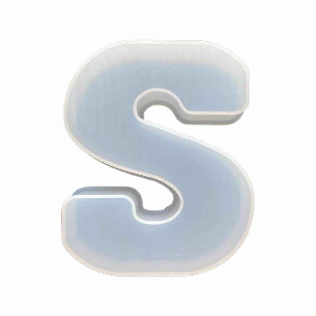 Силиконовый алфавит формирует большую эпоксидную смолу из 26 букв для поделок своими руками