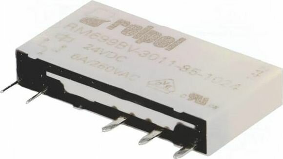 Реле RELPOL RM699BV-3011-85-1024 электромагнитное SPDT Uобмотки 24ВDC 6A/250ВAC 6A/24ВDC 1 шт