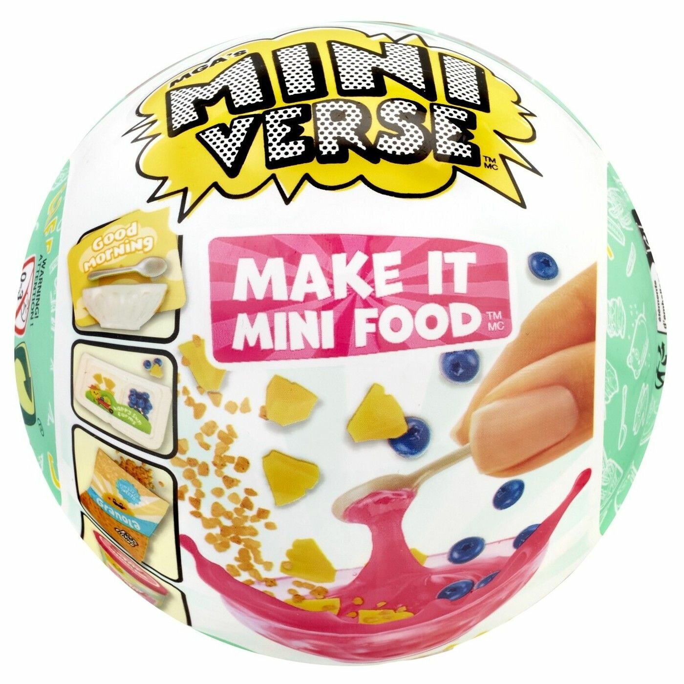 Мини-Еда Игровой набор сделай сам MGA Miniverse Make It Mini Food Cafe 505396