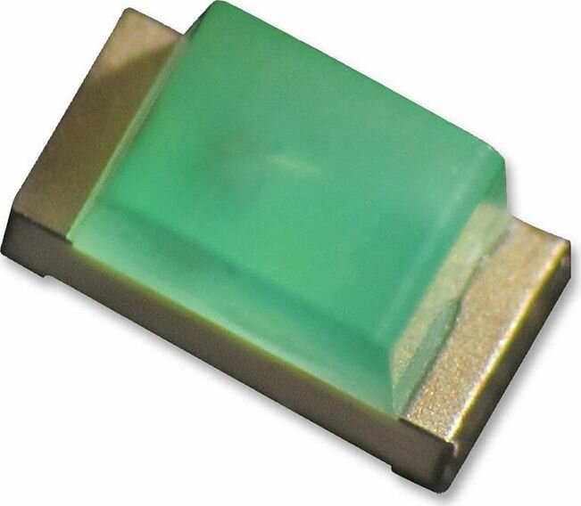 Светодиод KINGBRIGHT KP-1608SGC SMD 0603 зеленый 4-15мкд 1,6x0,8x1,1мм 120 град. 2,2 до 2,5В 1шт