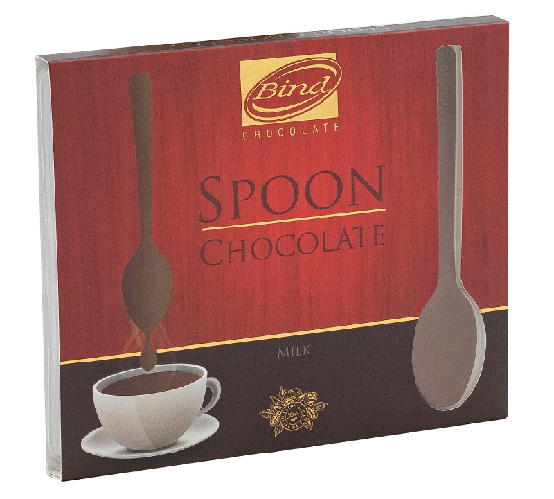 Шоколад BIND молочный "Ложечка" 54г