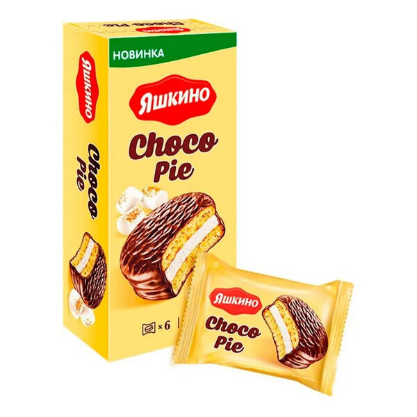 Яшкино Печенье Choco Pie, 180 г
