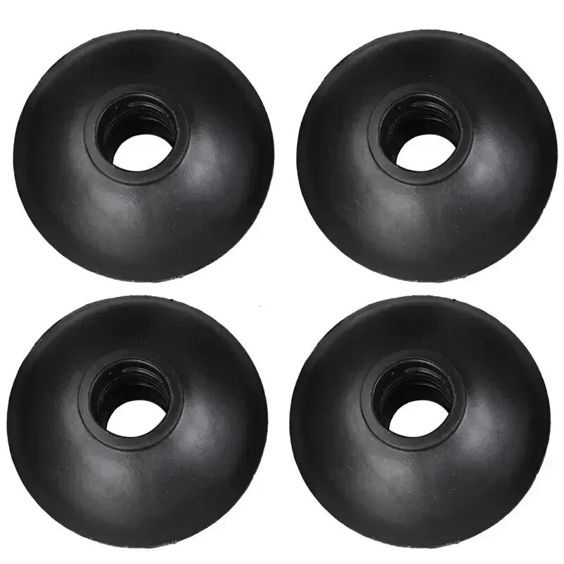 MOONBIFFY Круглые корзины для треккинговых палок 4pcs Black