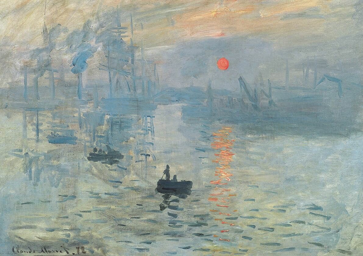 Постер. Клод Моне. Впечатление, восход солнца. Формат А3.