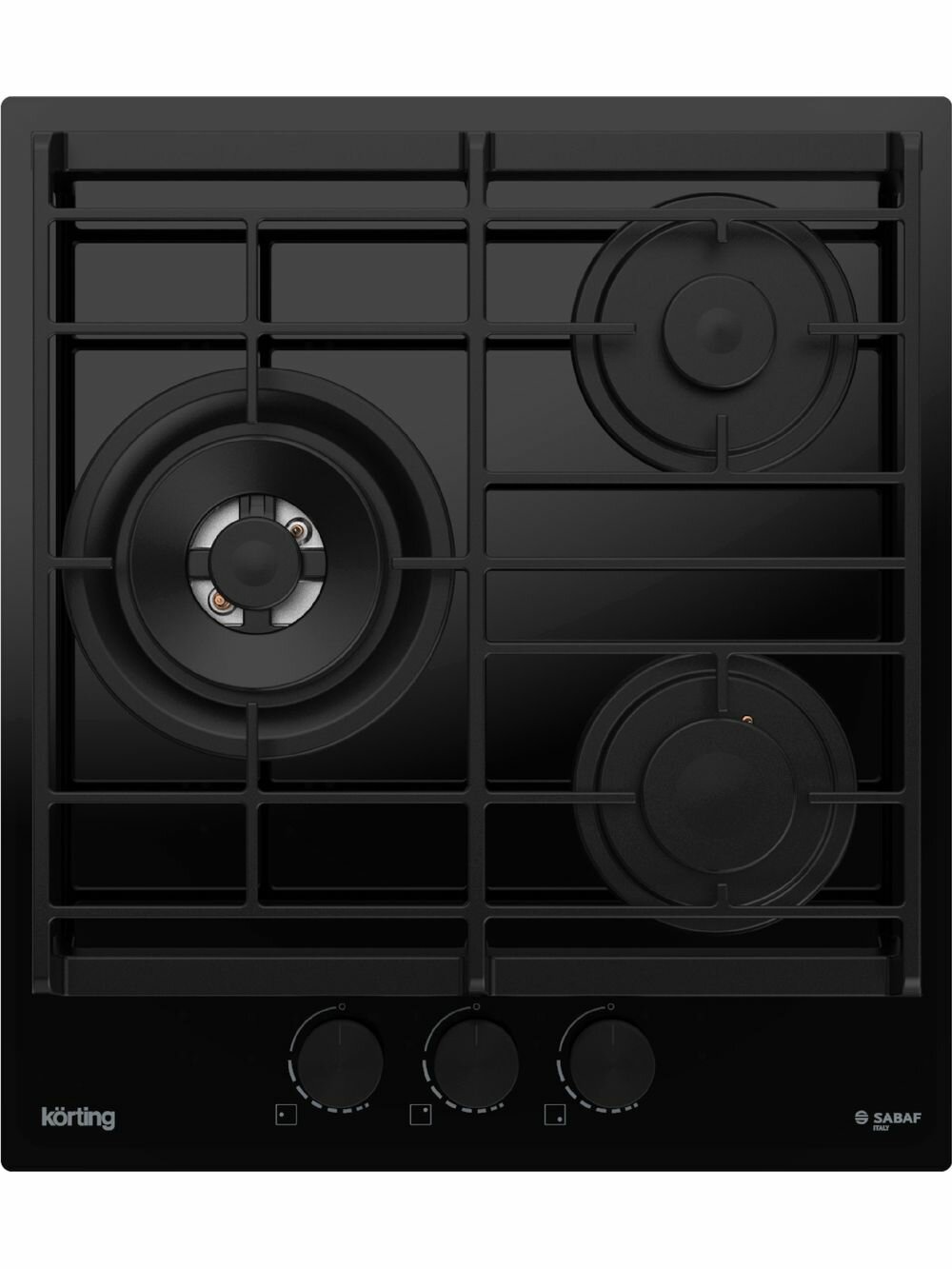 Встраиваемая газовая панель KORTING HGG 4955 CTN, официальная гарантия