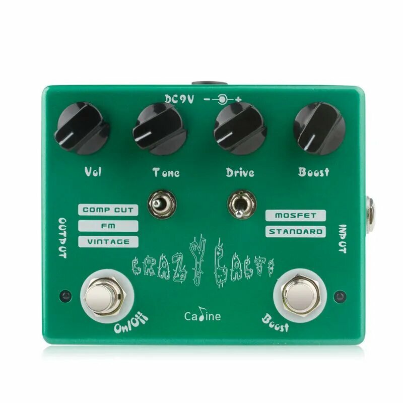 Педаль эффектов для электрогитары Caline CP-20 Crazy Cacti Overdrive Guitar Effect