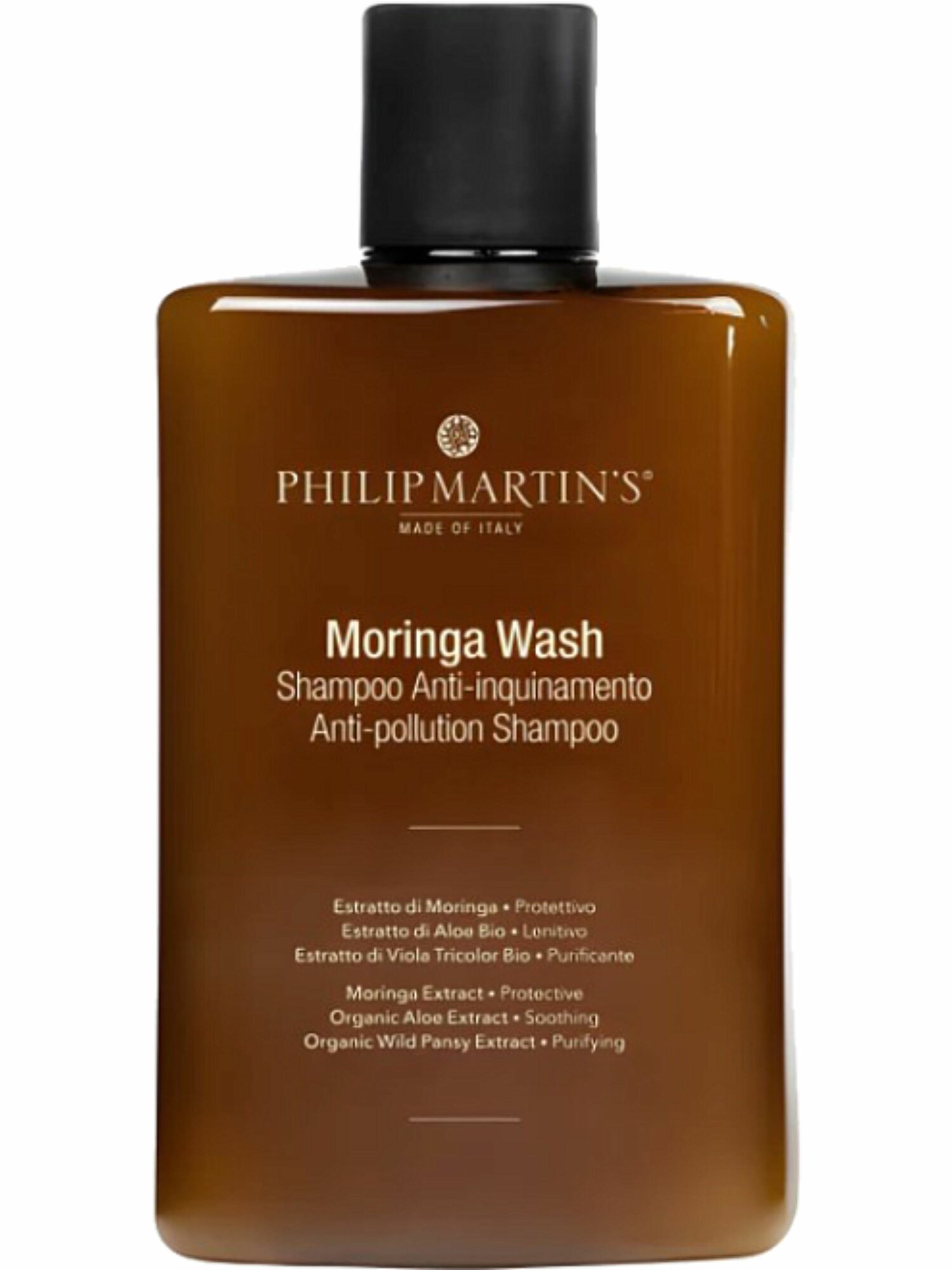 Шампунь Philip Martin's Moringa Wash для тусклых и вьющихся волос, блеск (320 мл)