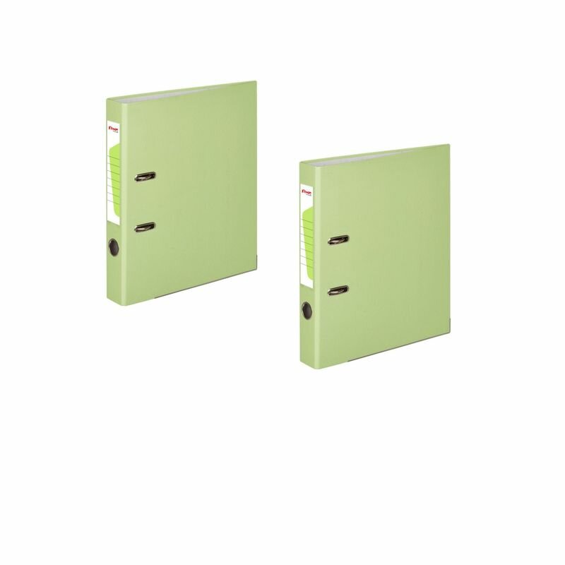 Комус Папка-регистратор, Экономи, 50 мм, персидский лайм , 2 уп.