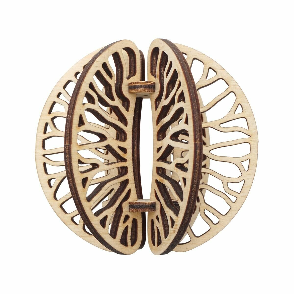 Заготовка для декорирования Astra&Craft сборная "Апельсин" 8х8х7,3 см