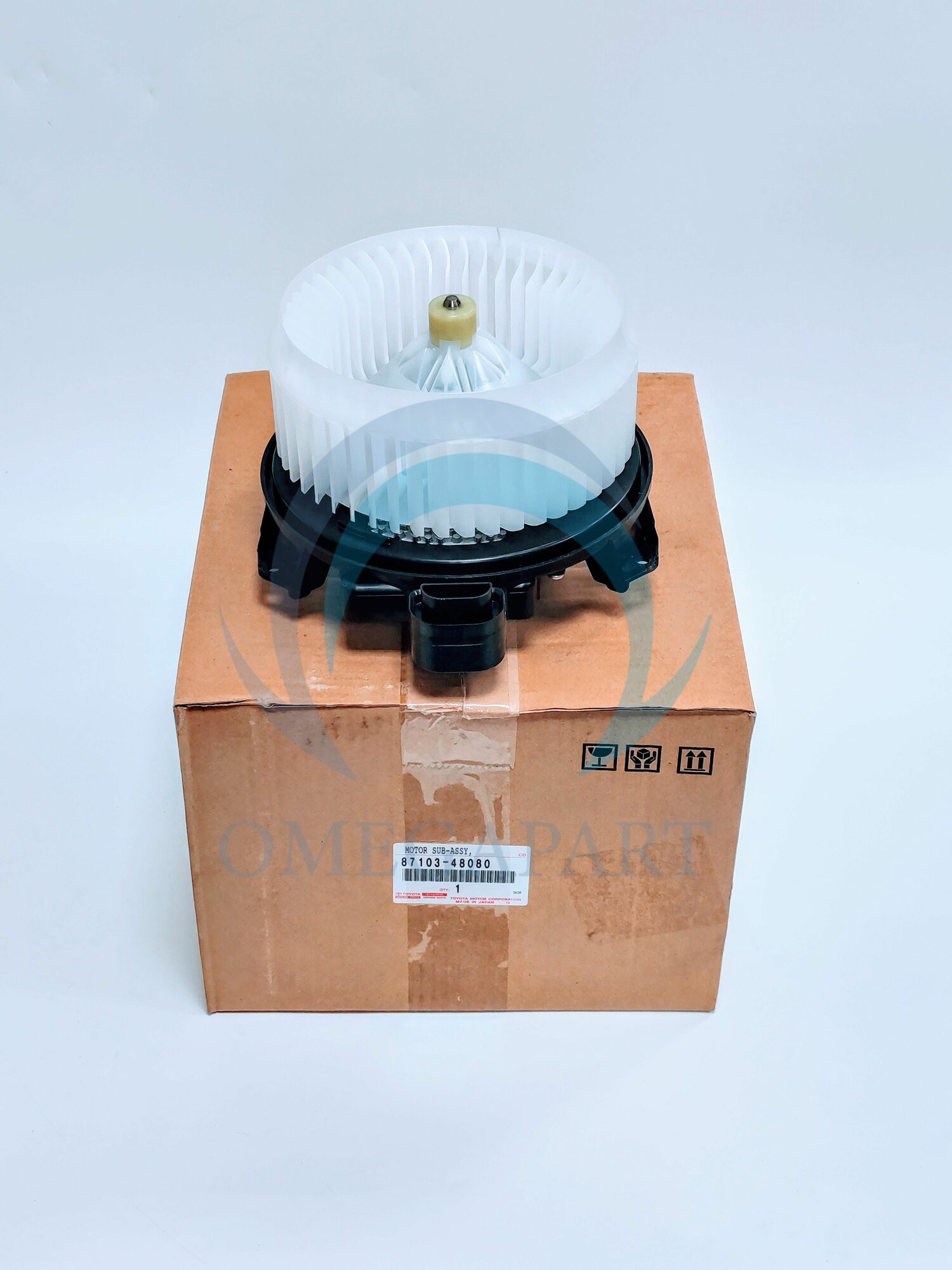 Вентилятор отопителя, Toyota 8710348080