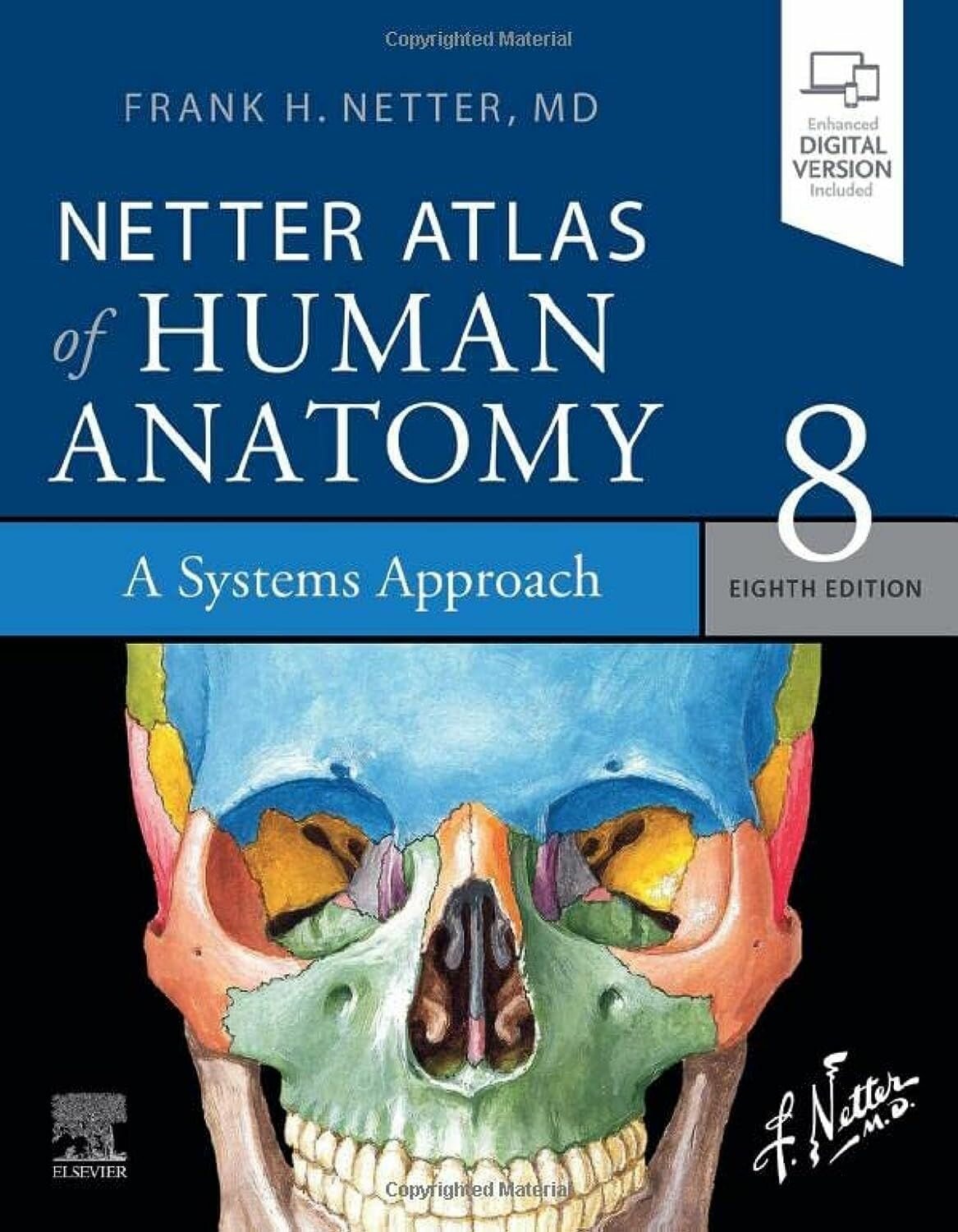 Netter Atlas of Human Anatomy: A Systems Approach Reprinted books