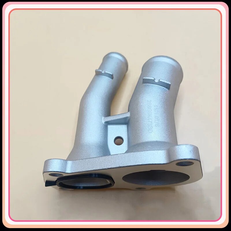 1707050 2S6G9K478BD фланец охлаждающей жидкости Алюминиевый корпус термостата для Ford Fiesta Focus 1.5 Mondeo 1,6 секции термостата Aluminium alloy