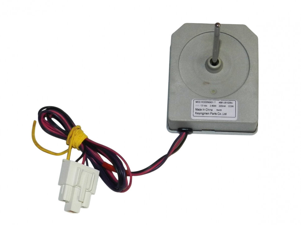 4681JB1029U - Мотор вентилятора 13V 220mA RDD056X01. T 2.80W (3 провода) LG