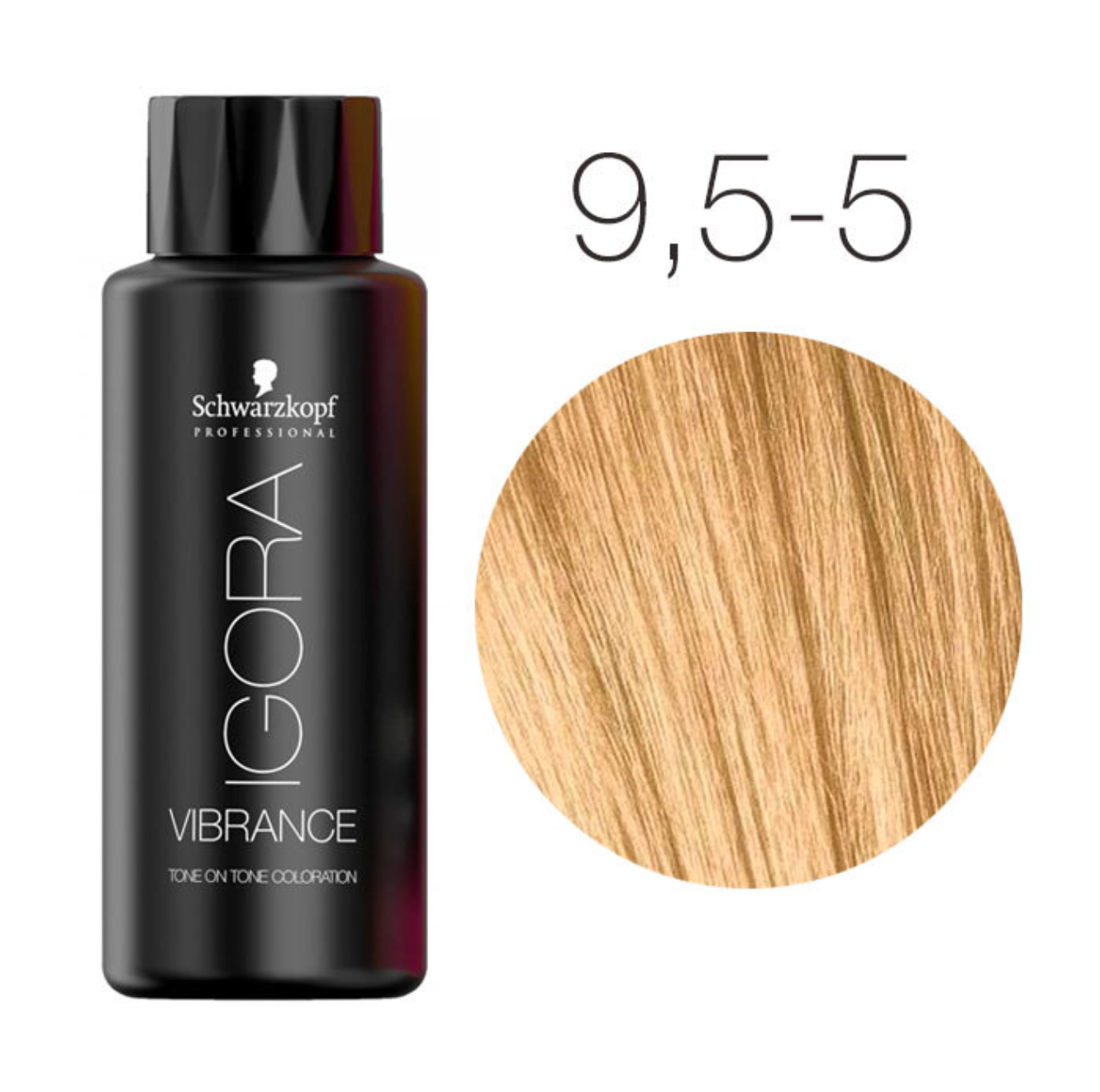 Schwarzkopf Professional IGORA Vibrance краситель, 9.5-5 тонер золотистый, 60 мл