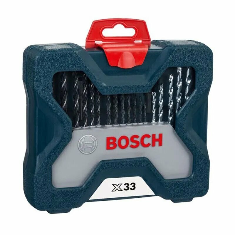 Биты Bosch, набор сверл 33 шт, Сверла по дереву, металлу, камню, Сверло, HSS M42,121768861853