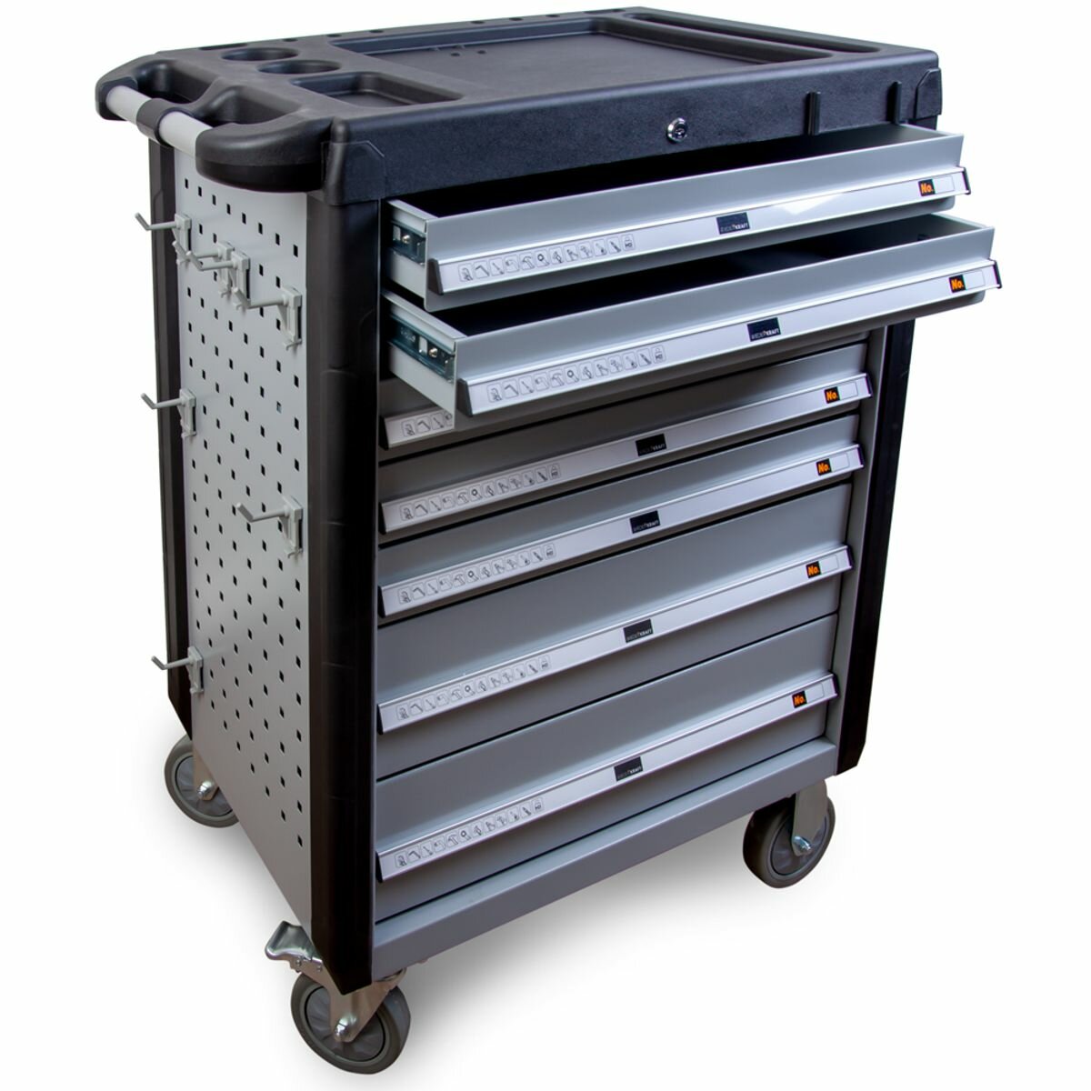 Тележка инструментальная 7 ящиков WIEDERKRAFT WDK-707