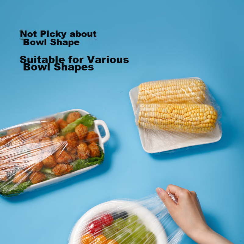 Yijie Food-Grade Cling Film Set 120 Pieces, Disposable Self-Sealing Food Storage Bags, Universal Size, Y-8095