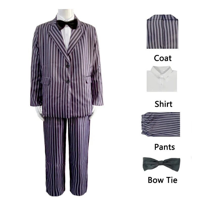 Костюм Гомеса Аддамса из фильма "Среда" XXXL, Single Breasted