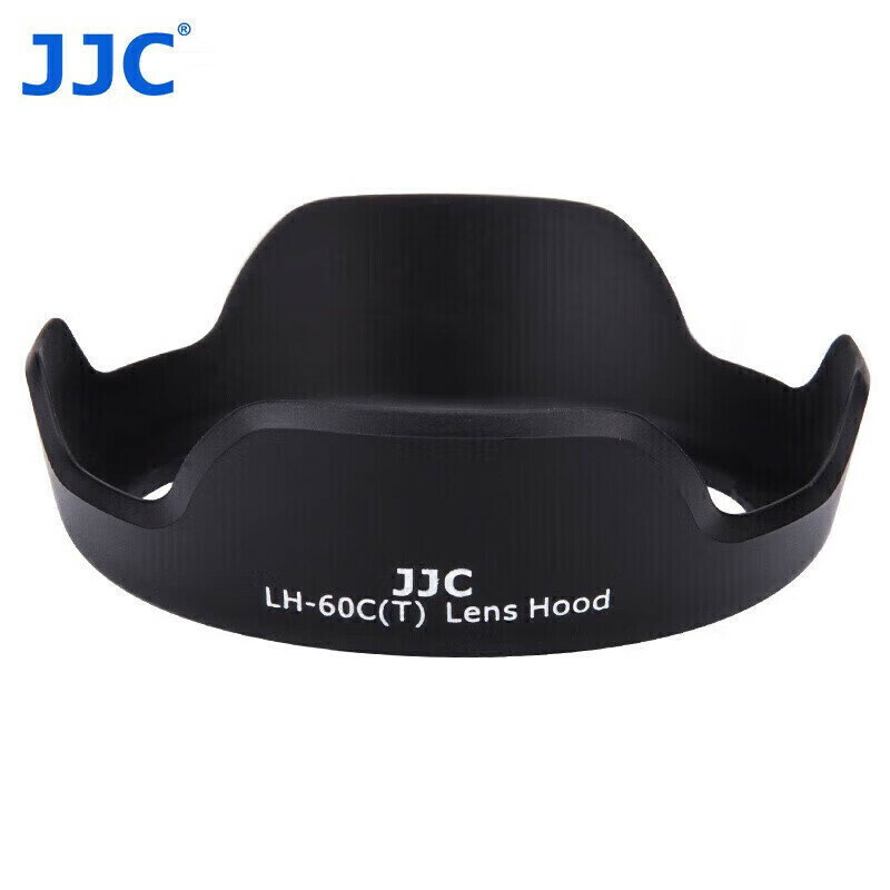 JJC Compatible with Canon EF-S 18-55 II Lens Hood, 58mm, for 550D 650D 1000D 1200D 1300D DSLR Cameras, Accessory EW-60C