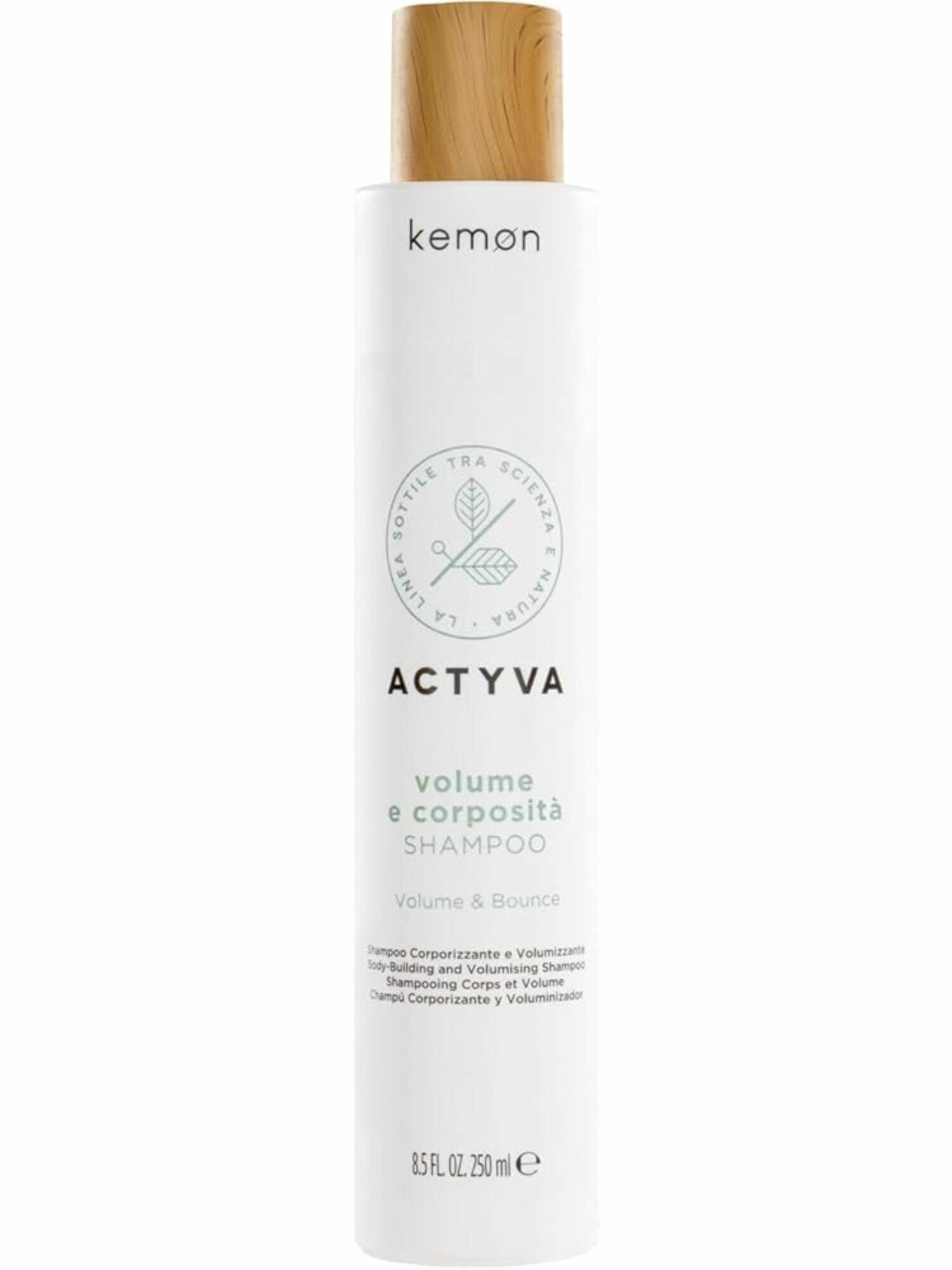 KEMON Шампунь для придания объема Actyva Volume E Corposita Shampoo