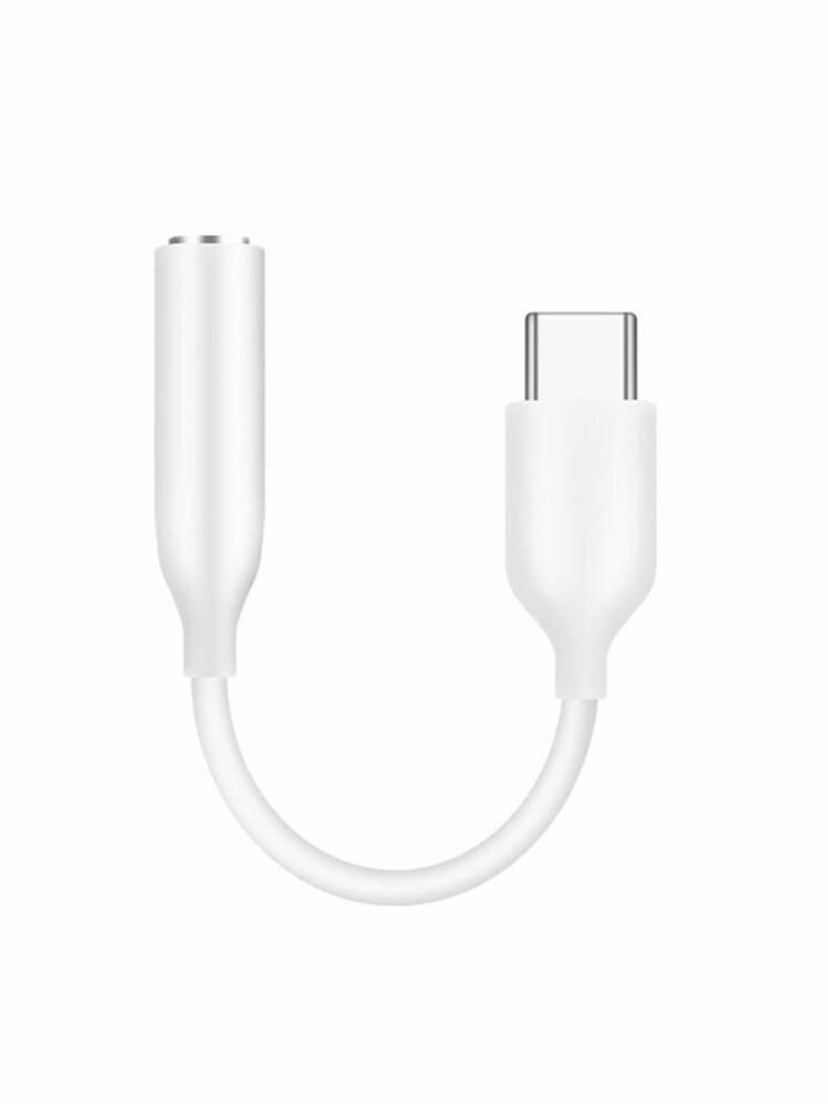 Адаптер-переходник USB Type-C на AUX 3.5 / Переходник для кабеля на смартфон, планшет, ноутбук, Samsung / Адаптер Type-C / Переходник Jack 3.5