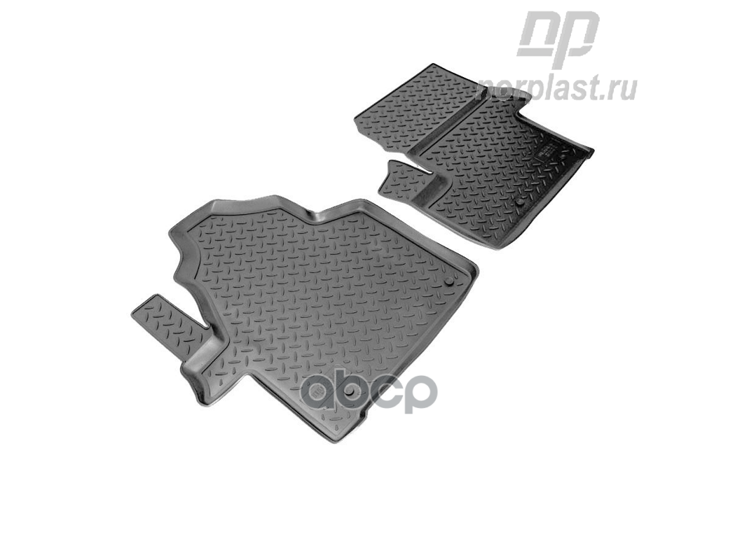 Коврики в салон полиуретан vw crafter, 2006, пер черный комплект NORPLAST арт. npl-po-95-11