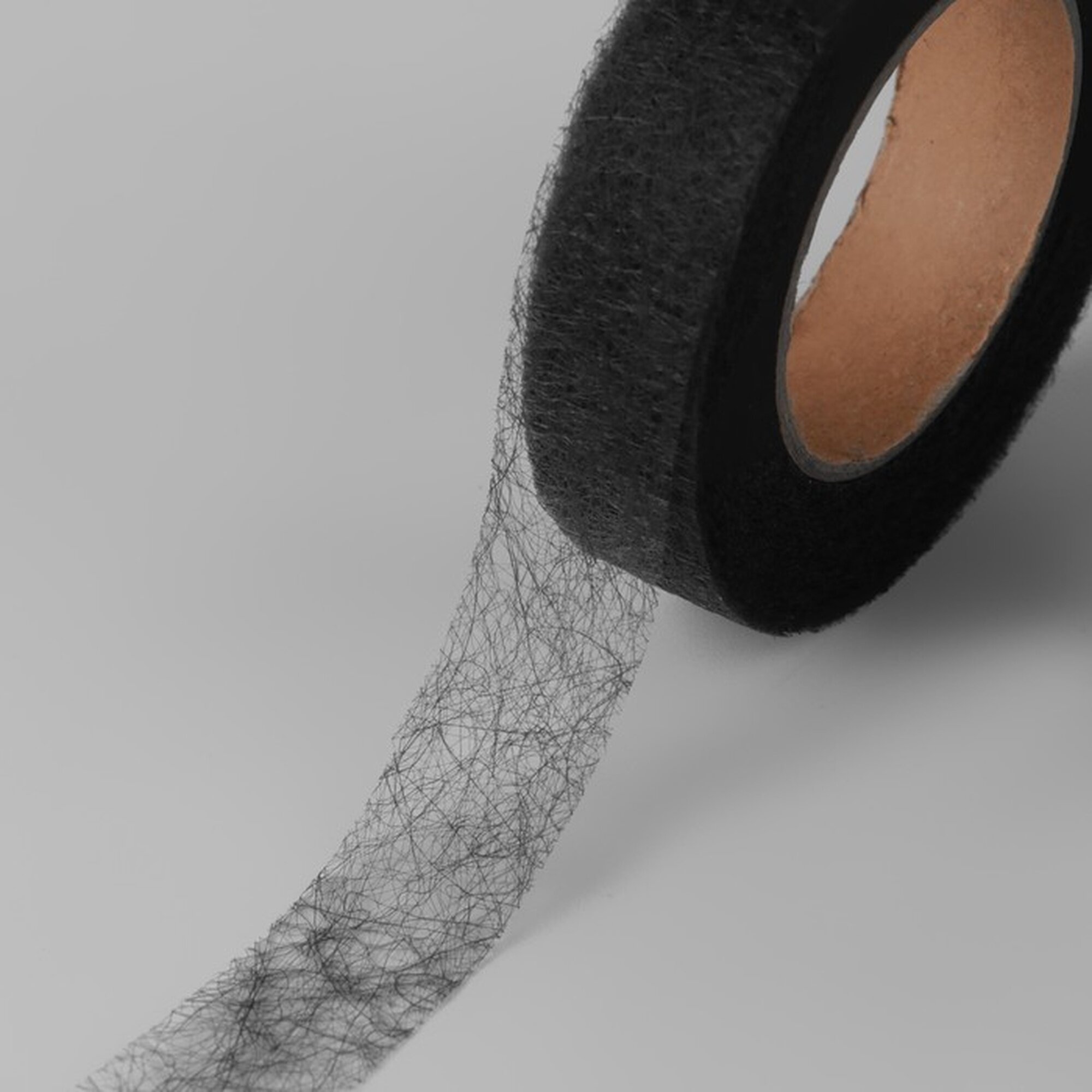 Паутинка клеевая Арт Узор Basic, полиамид, 15 мм, 15 ± 1 м, черная