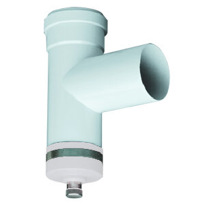 Конденсатосборник вертик. Т- образный с крышкой Ø80 (TR.8073)