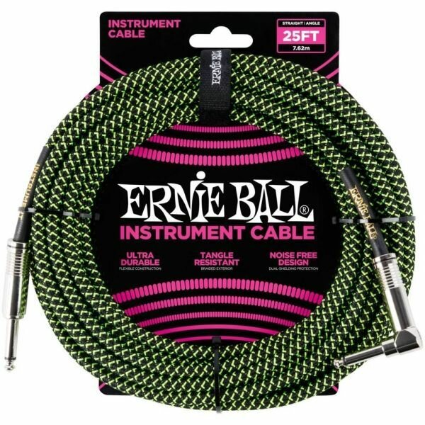 Провод инструментальный 7,62 метра Ernie Ball P06066