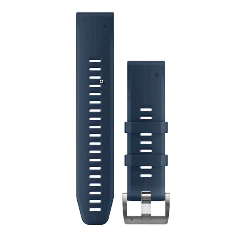 QuickFit 26 Watch Bands Captain Blue Silicone 010-13989-10