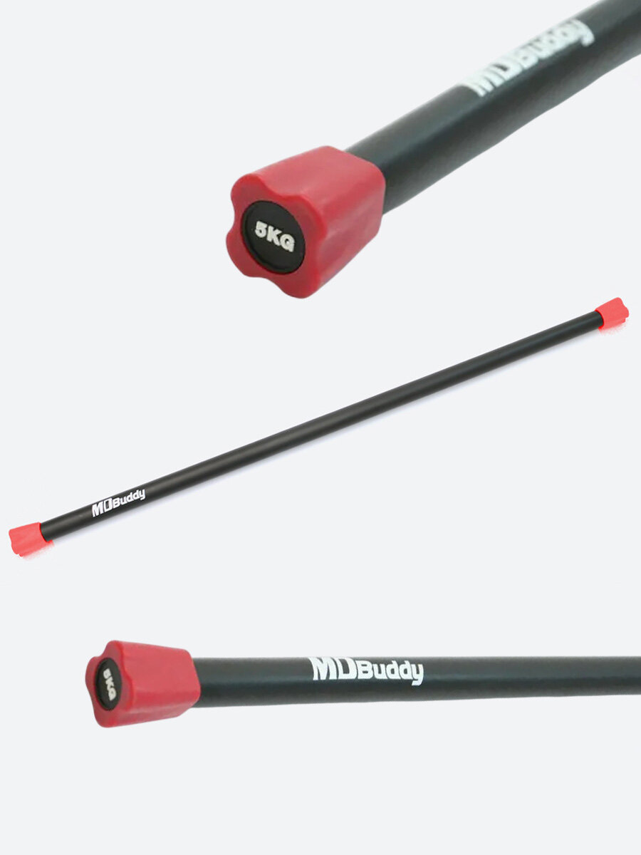 Бодибар - палка гимнастическая 5 кг Mdbuddy - MD1137 5kg