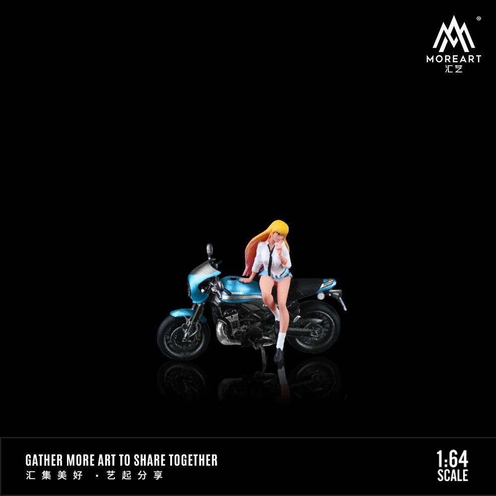 Миниатюра мотоцикла MOREART Z900RS 1/64