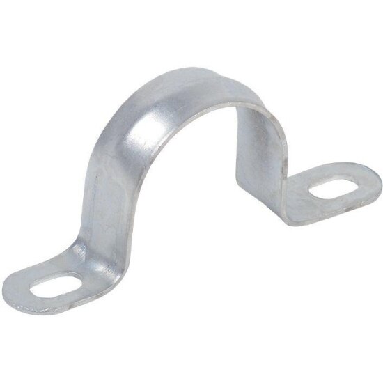 Iek Скоба крепежная двухлапковая d25-26мм метал. (уп.10 шт) CMAT11-25-010