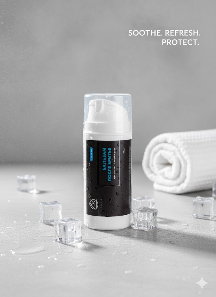 Бальзам после бритья AKAYO, увлажняющий, для всех типов кожи, с дозатором, 100 мл