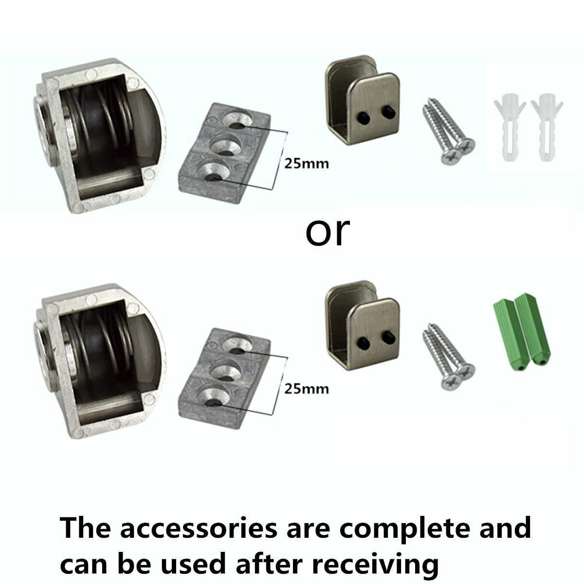 Дверные упоры из цинкового сплава, фиксатор, сверхмощный напольный стопор, пружинный замок, зажим для стеклянной фурнитуры