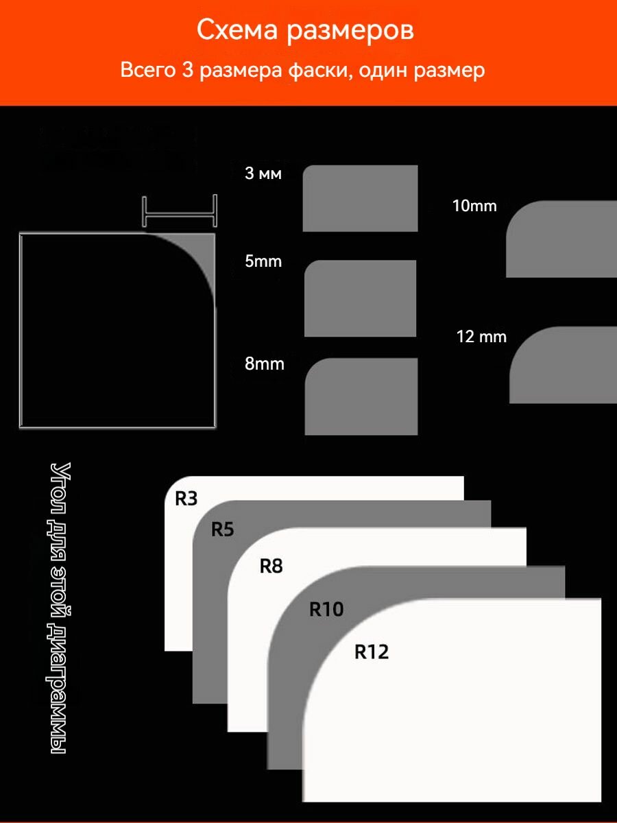 Обрезчик углов R3, Подходит для бумаги, фотобумаги, пластика и металлических листов