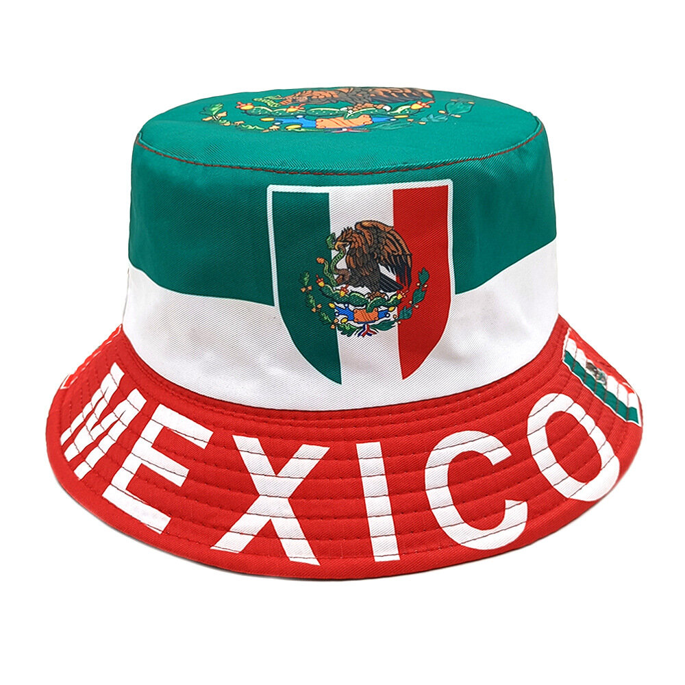 Аниме ведро шляпа Mexicos унисекс повседневная пляжная шляпа для рыболовов солнцезащитная шляпа подходит для подростков и взрослых