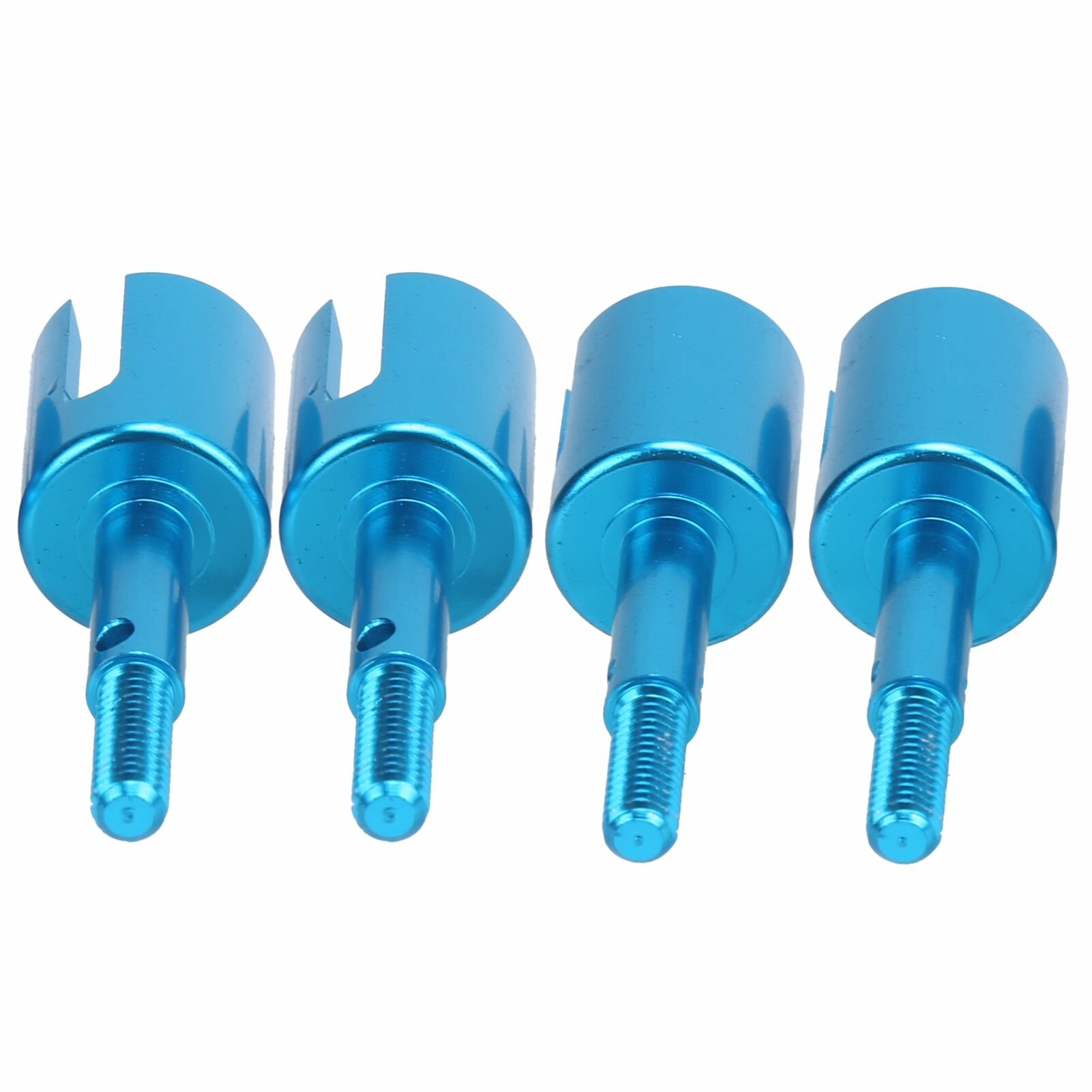 4 шт, чашка оси переднего и заднего колеса из алюминиевого сплава для Tamiya TT01, детали для обновления радиоуправляемого автомобиля