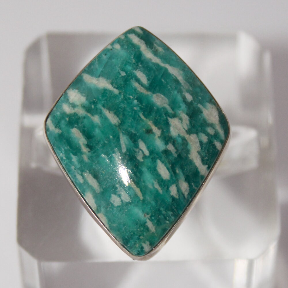 Кольцо-кулон, амазонит