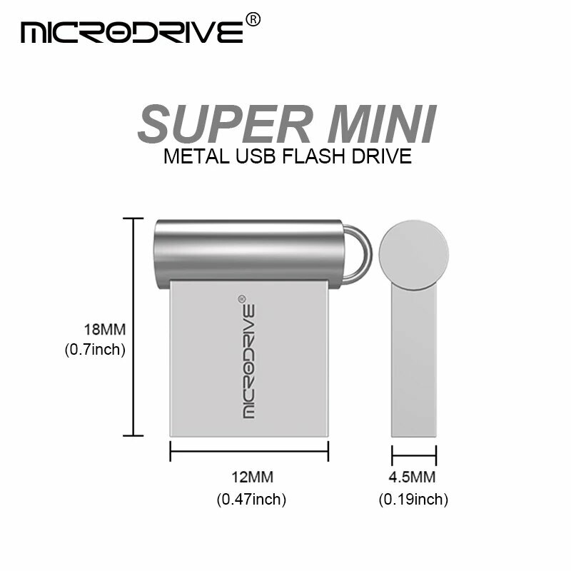 MicroDrive mini usb flash drive 4-512 ГБ
